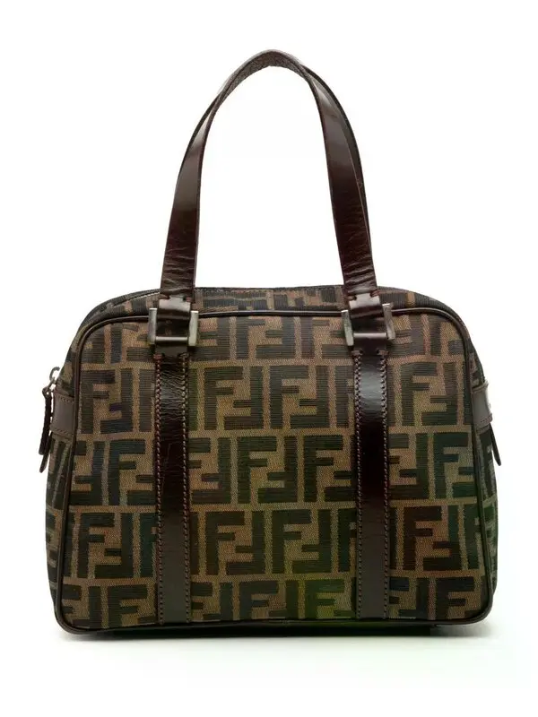 Fendi Zucca Canvas Handbag