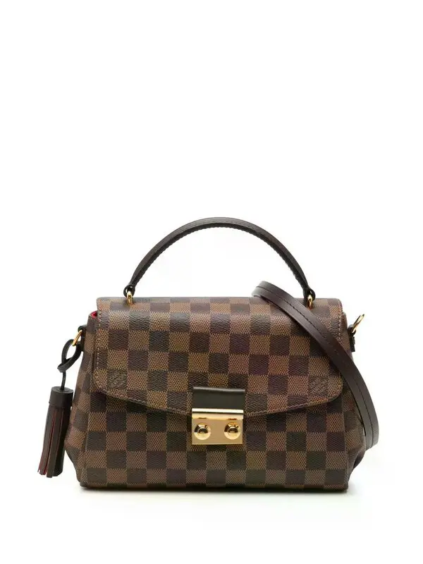 LOUIS VUITTON Damier Ebene Croisette Satchel