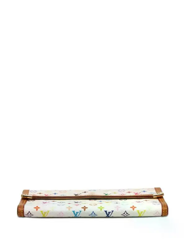 LOUIS VUITTON 2004 Monogram Multicolore Porte Tresor International Wallet Long Wallets