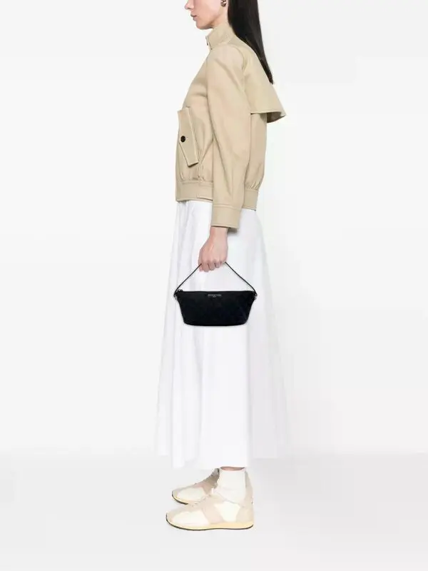 Gucci Gg Canvas Boat Shoulder Bag