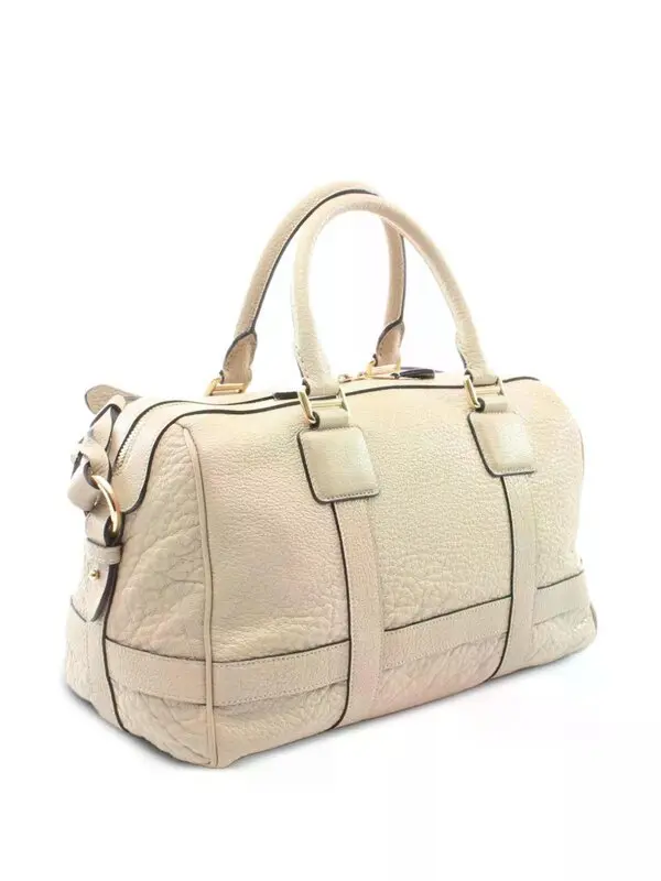Loewe Paseo Leather Tote Bag - Neutrals