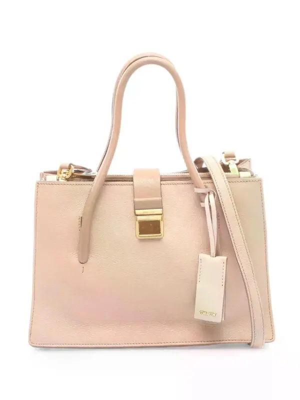 Miu Miu Madras Two-way Handbag