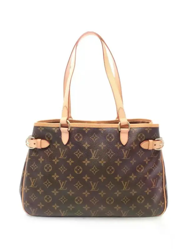 LOUIS VUITTON Monogram Batignolles Horizontal Shoulder Bag - Brown