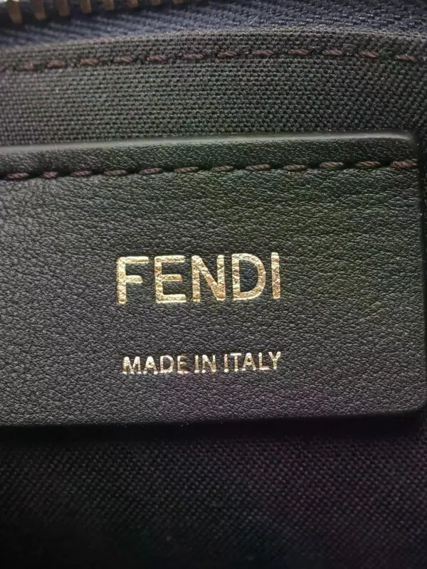 Fendi Ff Jacquard Vanity Bag