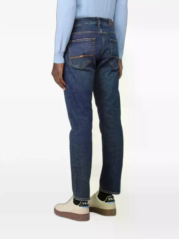 FAY Faded Slim-fit Jeans