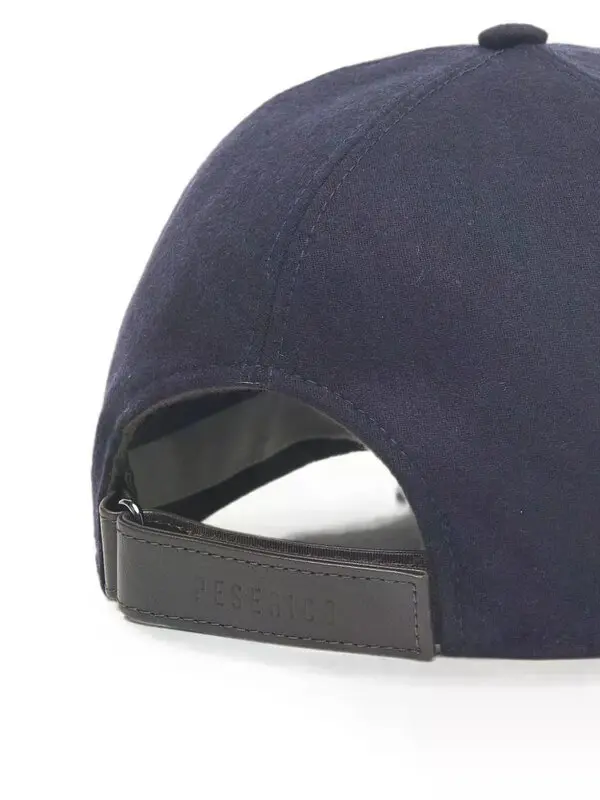 Peserico Monili-trim Panelled Baseball Cap - Blue