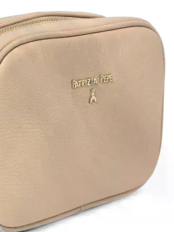 Patrizia Pepe Grain-leather Shoulder Bag
