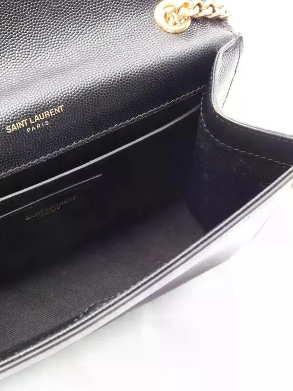 Saint Laurent Kate Tassel Mini Shoulder Bag - Black