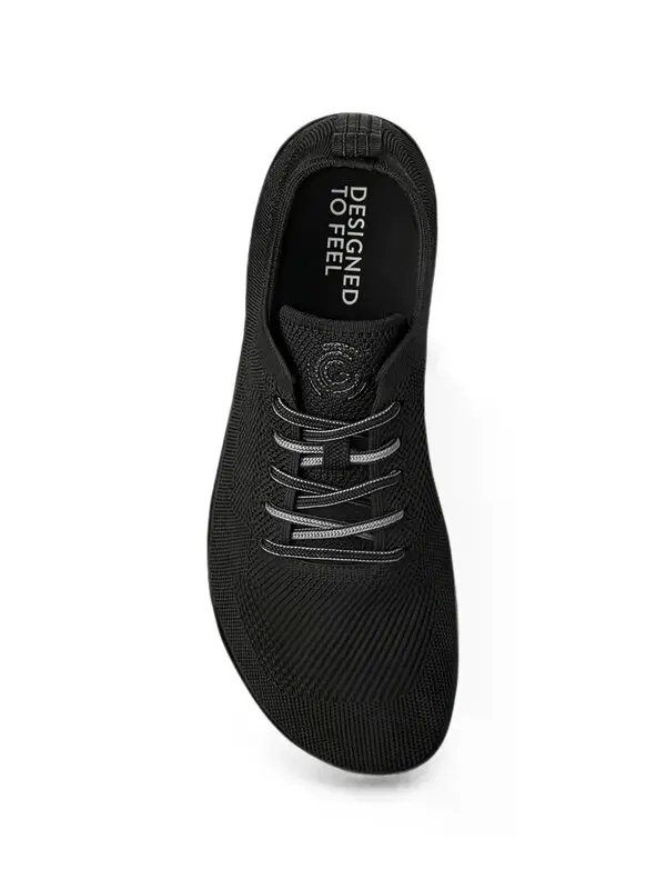 GROUNDIES Knit Lace-up Sneakers