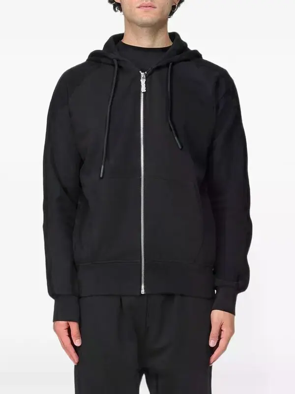 DISCLAIMER Logo-print Zip-up Hoodie