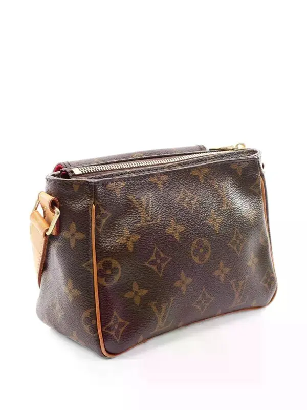 LOUIS VUITTON 2005 Monogram Viva-cite Pm Mini Shoulder Bag - Brown