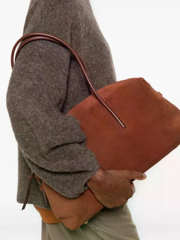 DEMELLIER X Stockholm Shoulder Bag - Brown
