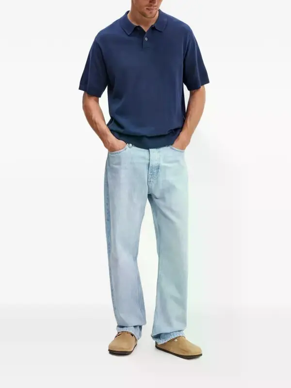 LEVI'S Short-sleeve Knitted Polo Shirt