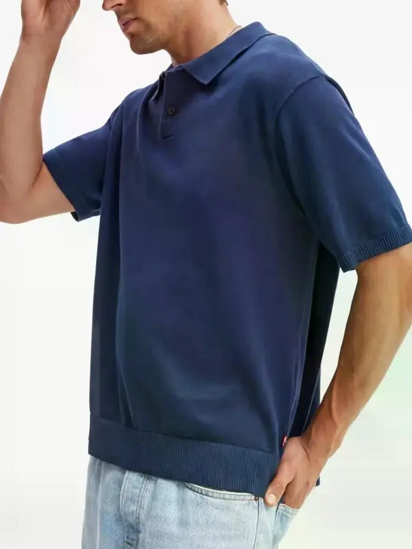 LEVI'S Short-sleeve Knitted Polo Shirt