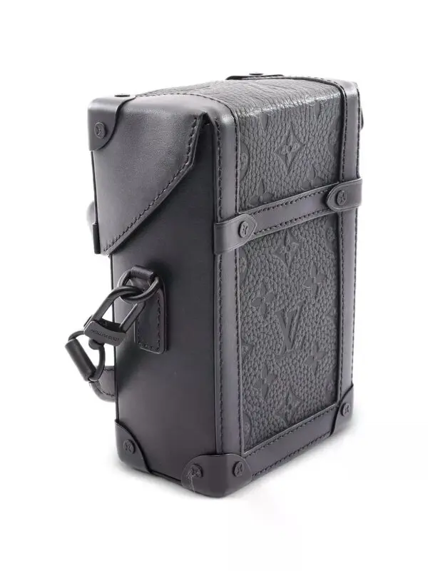 LOUIS VUITTON Vertical Trunk Messenger Bag - Black