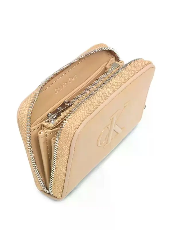 Calvin Klein Logo-embossed Zip-around Wallet