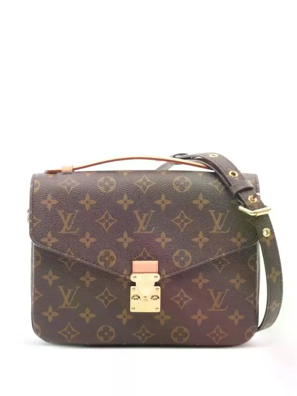 LOUIS VUITTON Pochette Metis Handbag - Brown