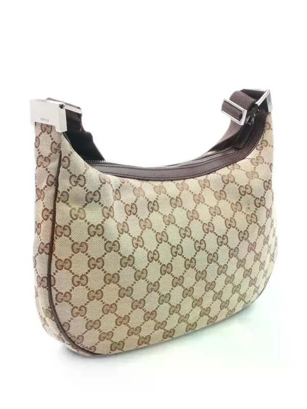 Gucci Gg Canvas Shoulder Bag - Neutrals
