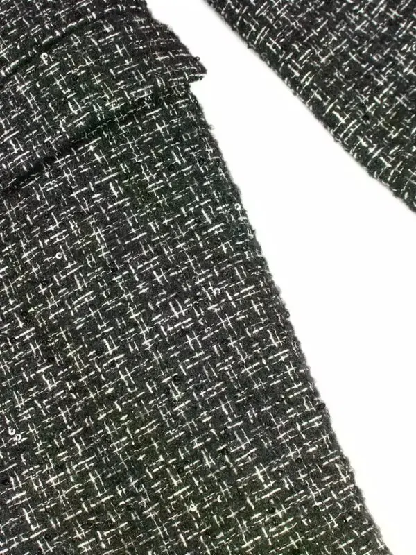 Saint Laurent Sequin Tweed Jacket