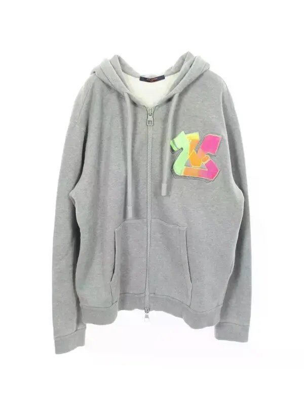 LOUIS VUITTON 2010s Graffiti-motif Hoodie
