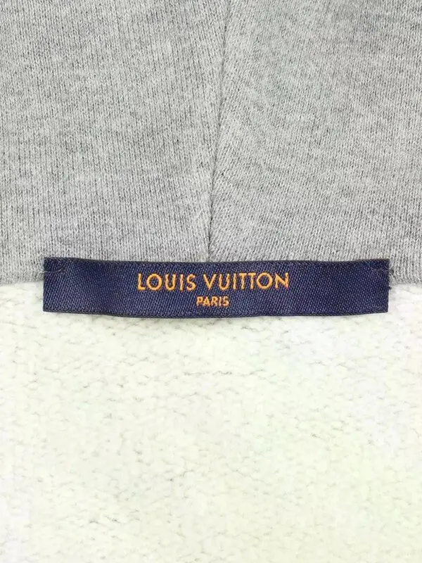 LOUIS VUITTON 2010s Graffiti-motif Hoodie