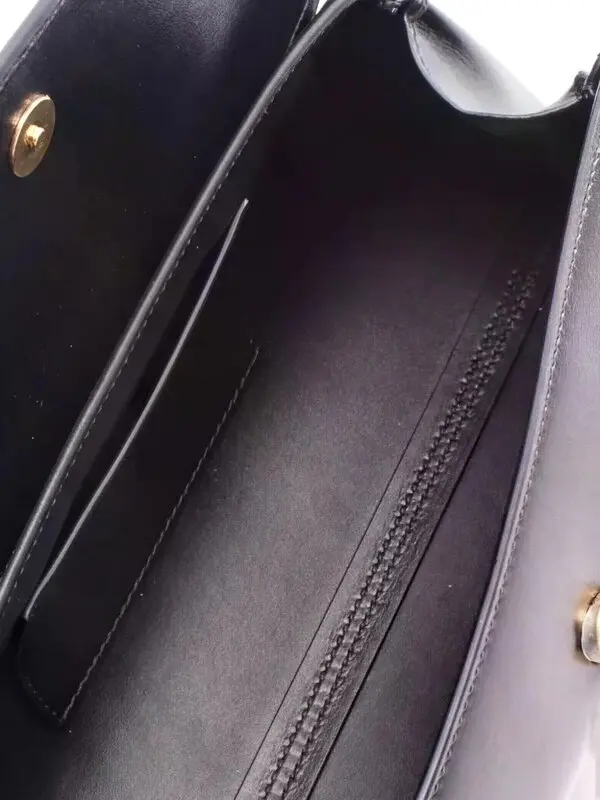 JIL SANDER Small Cannolo Shoulder Bag - Black