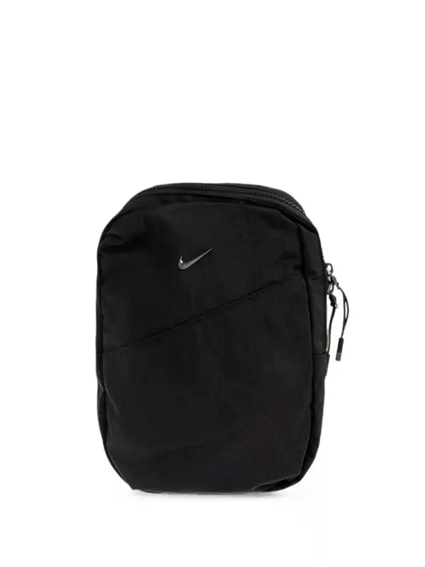 Nike Aura Logo-plaque Crossbody Bag - Black