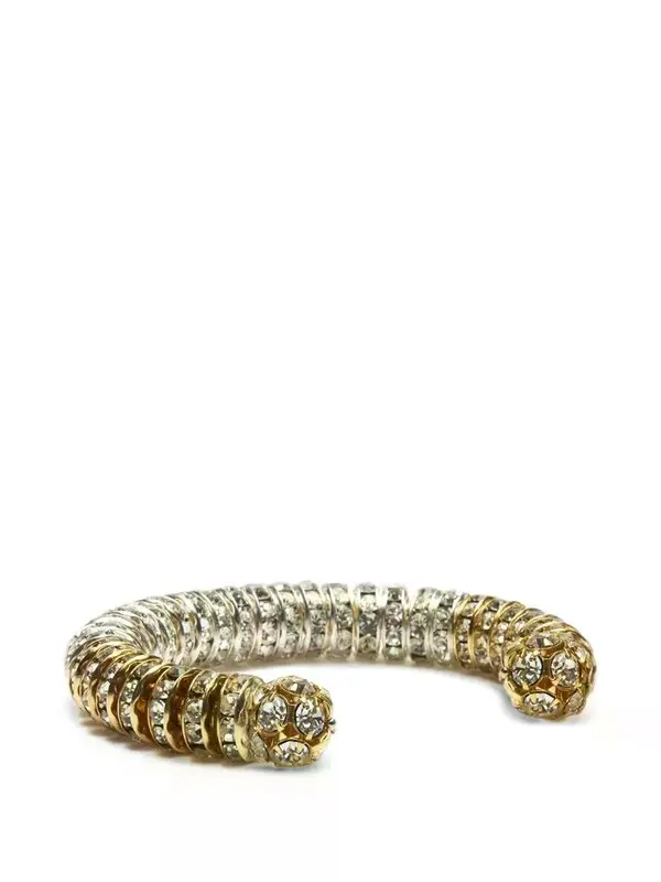 SHARRA PAGANO Crystal Glow Slip-on Bracelet - Gold