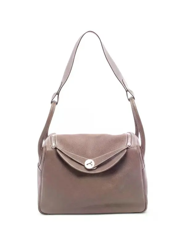 Hermès 30 Lindy Shoulder Bag - Brown