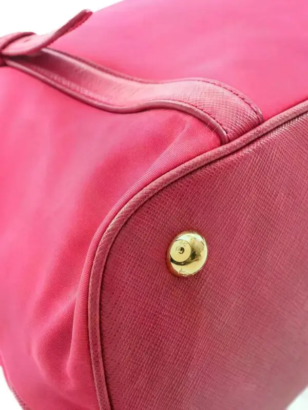 Prada Logo Detail Tote Bag