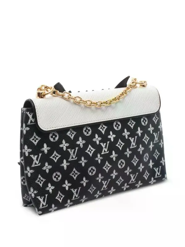 LOUIS VUITTON Catgram Epi Double Chain Shoulder Bag