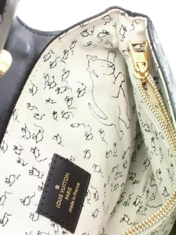 LOUIS VUITTON Catgram Epi Double Chain Shoulder Bag