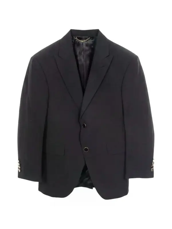 LOUIS VUITTON 2010s Monogram-embossed Blazer
