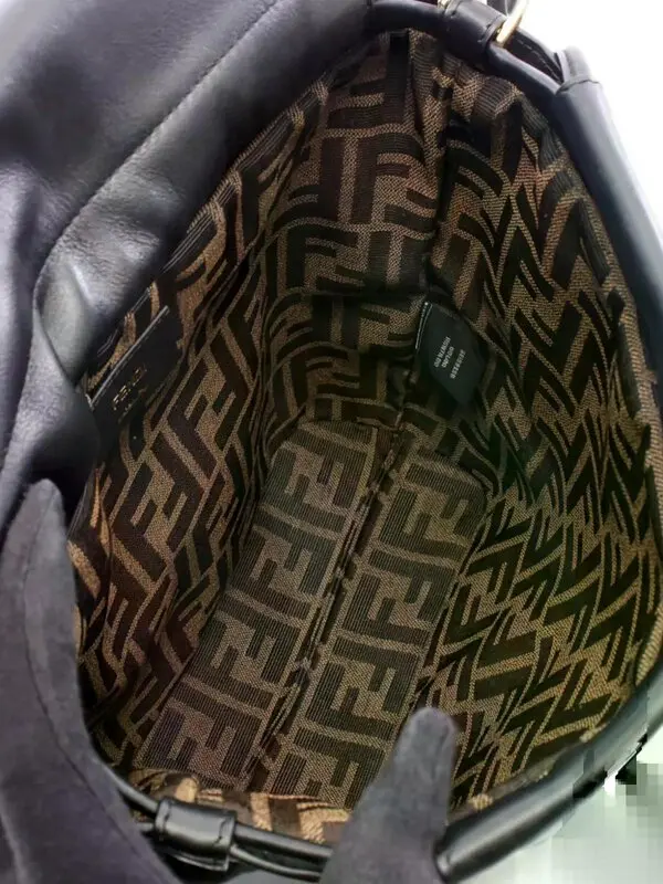 Fendi 2020s Ff Logo Backpack