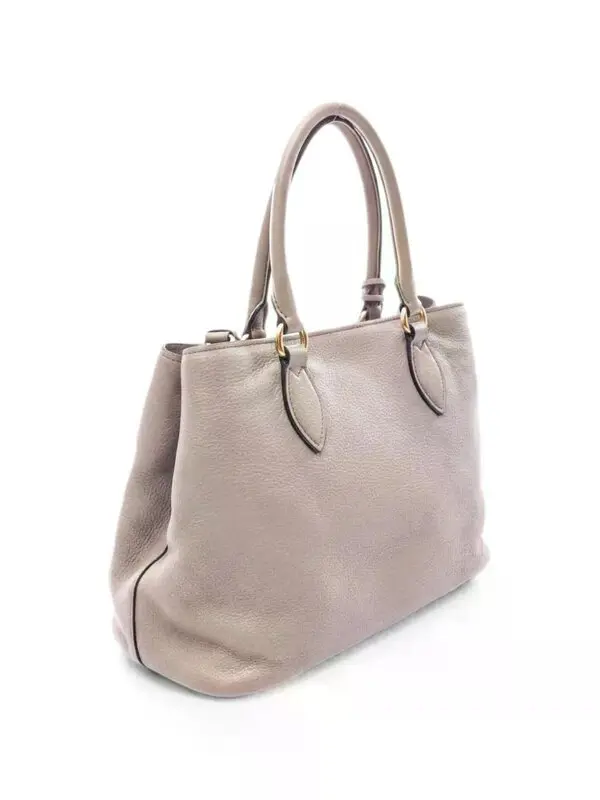 Prada 2010s Vitello Daino Leather Handbag