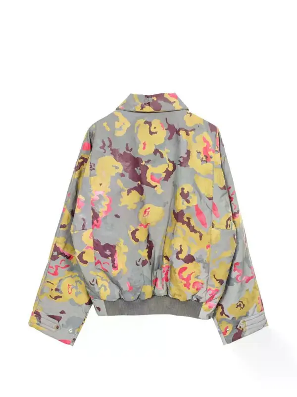 Dior Reflective Camouflage Zip-up Jacket