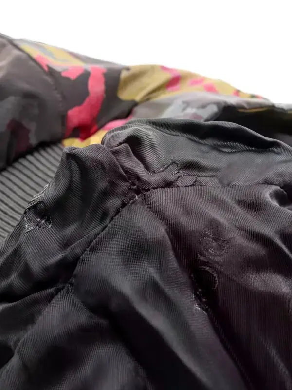 Dior Reflective Camouflage Zip-up Jacket