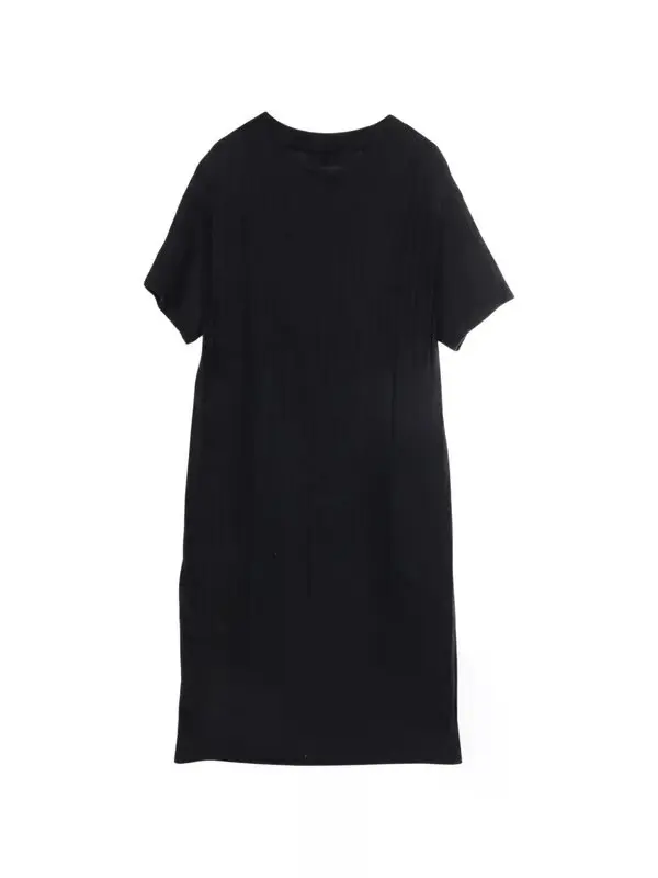 Hermès 2000s H-pattern Knit Short-sleeved Dress