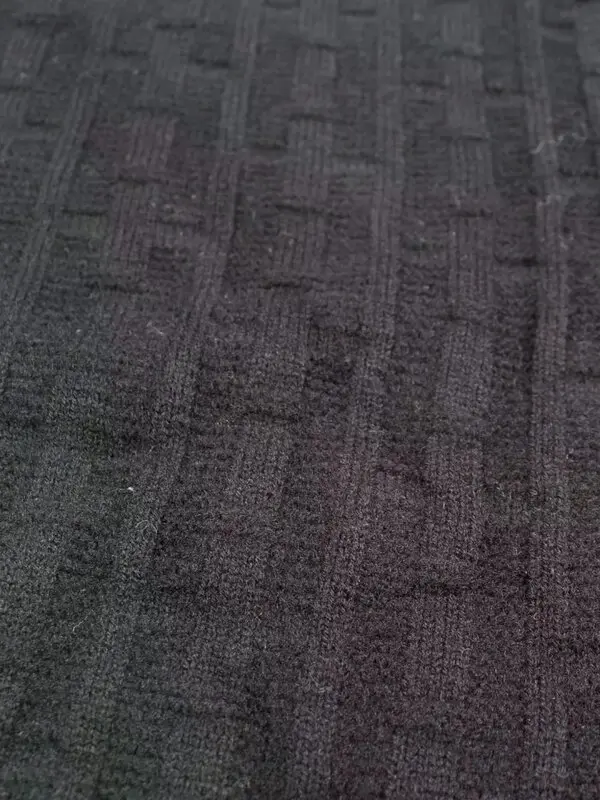 Hermès H-pattern Knit Short-sleeved Dress