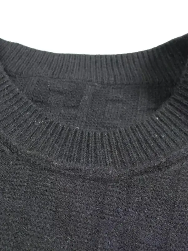 Hermès H-pattern Knit Short-sleeved Dress