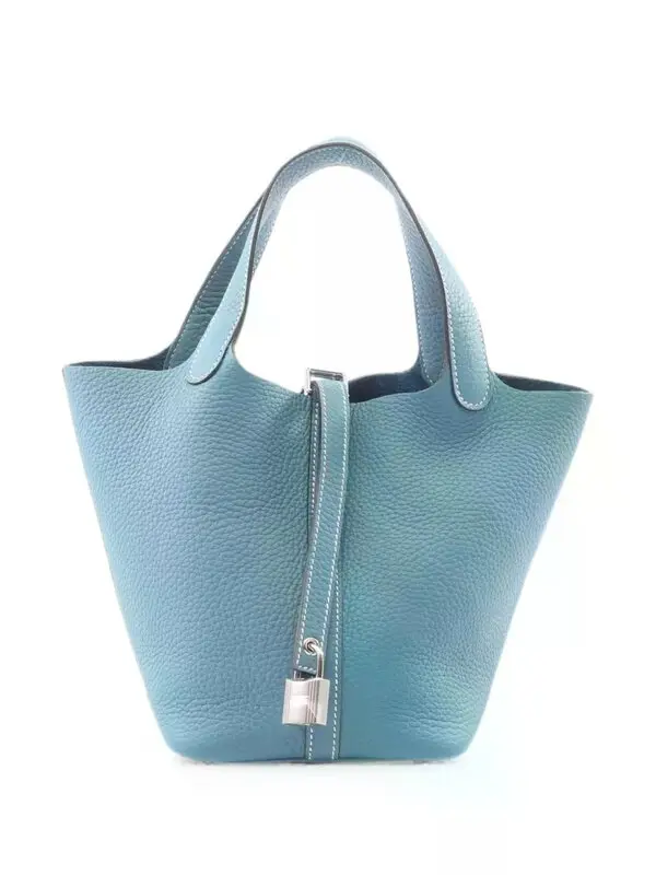 Hermès Pm Picotin Lock Handbag - Blue