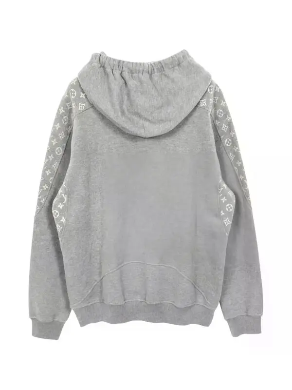 LOUIS VUITTON Circle Cut Monogram-print Hoodie