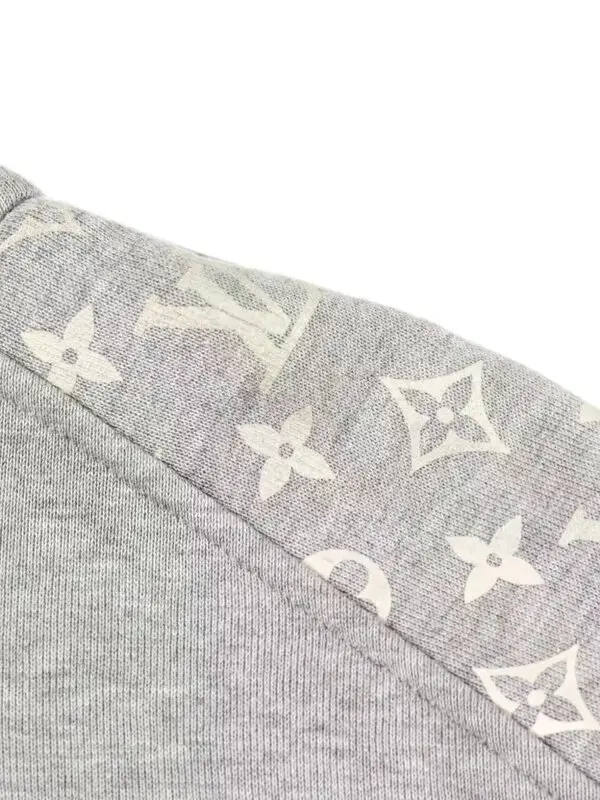 LOUIS VUITTON Circle Cut Monogram-print Hoodie