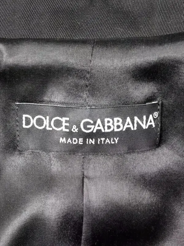 Dolce & Gabbana 2010 Satin-trim Suit