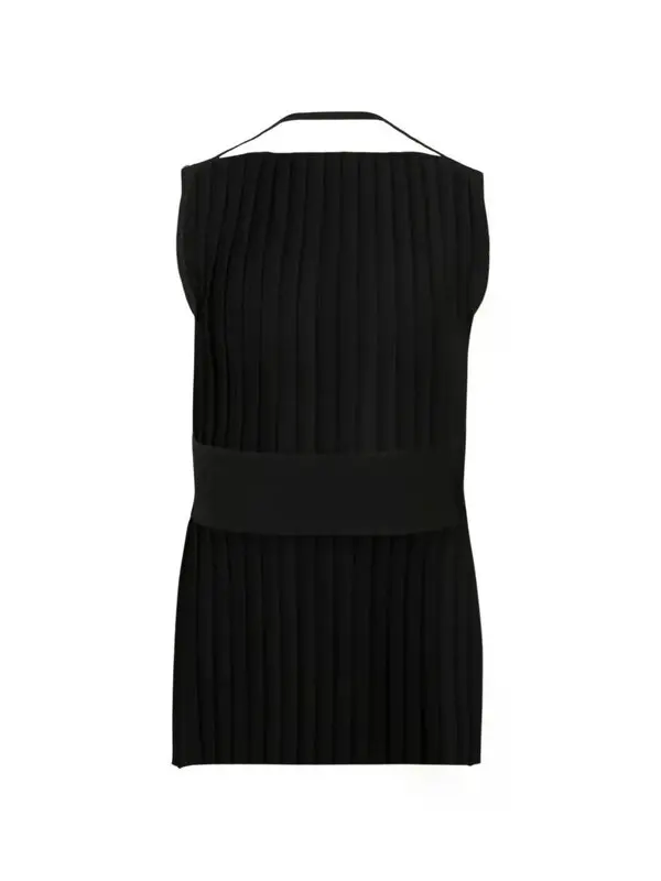 Sportmax Ribbed-knit Sleeveless Top