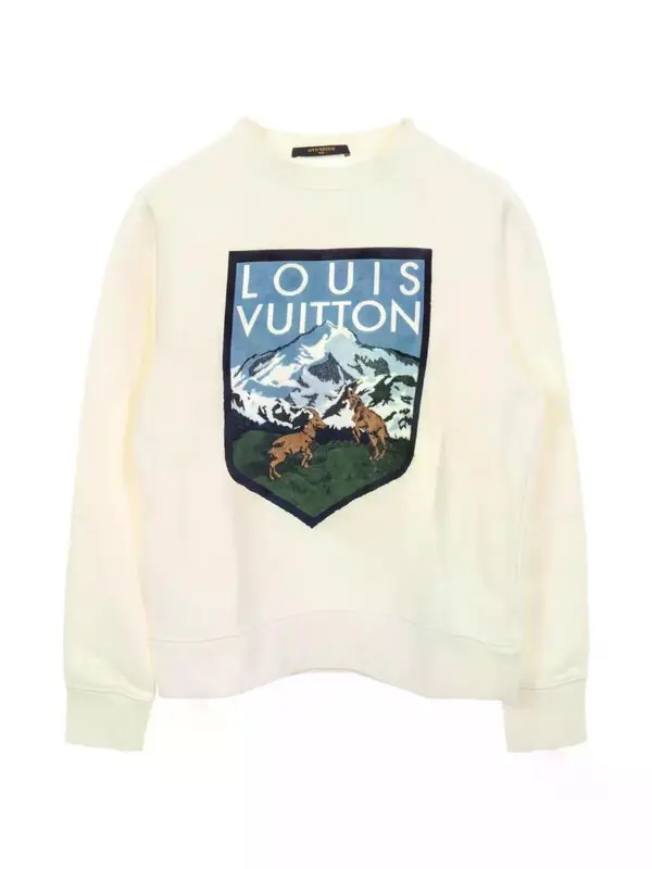 LOUIS VUITTON National Park Graphic Sweatshirt - White
