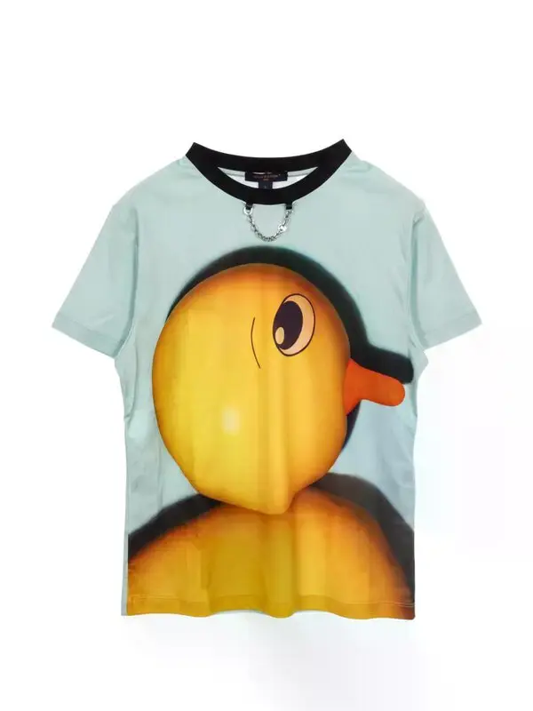LOUIS VUITTON Duck Print T-shirt - Green
