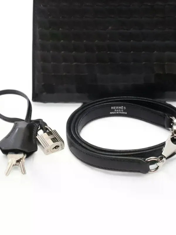Hermès Kelly Two-tone Leather Handbag