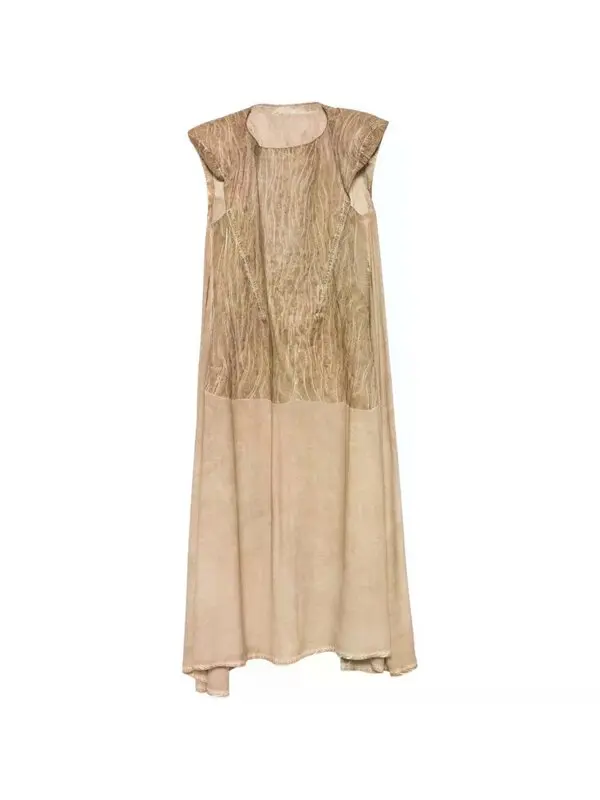 ISAAC SELLAM EXPERIENCE Sleeveless Midi Dress - Neutrals