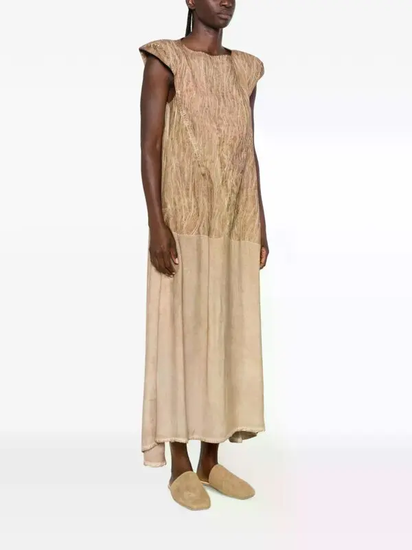 ISAAC SELLAM EXPERIENCE Sleeveless Midi Dress
